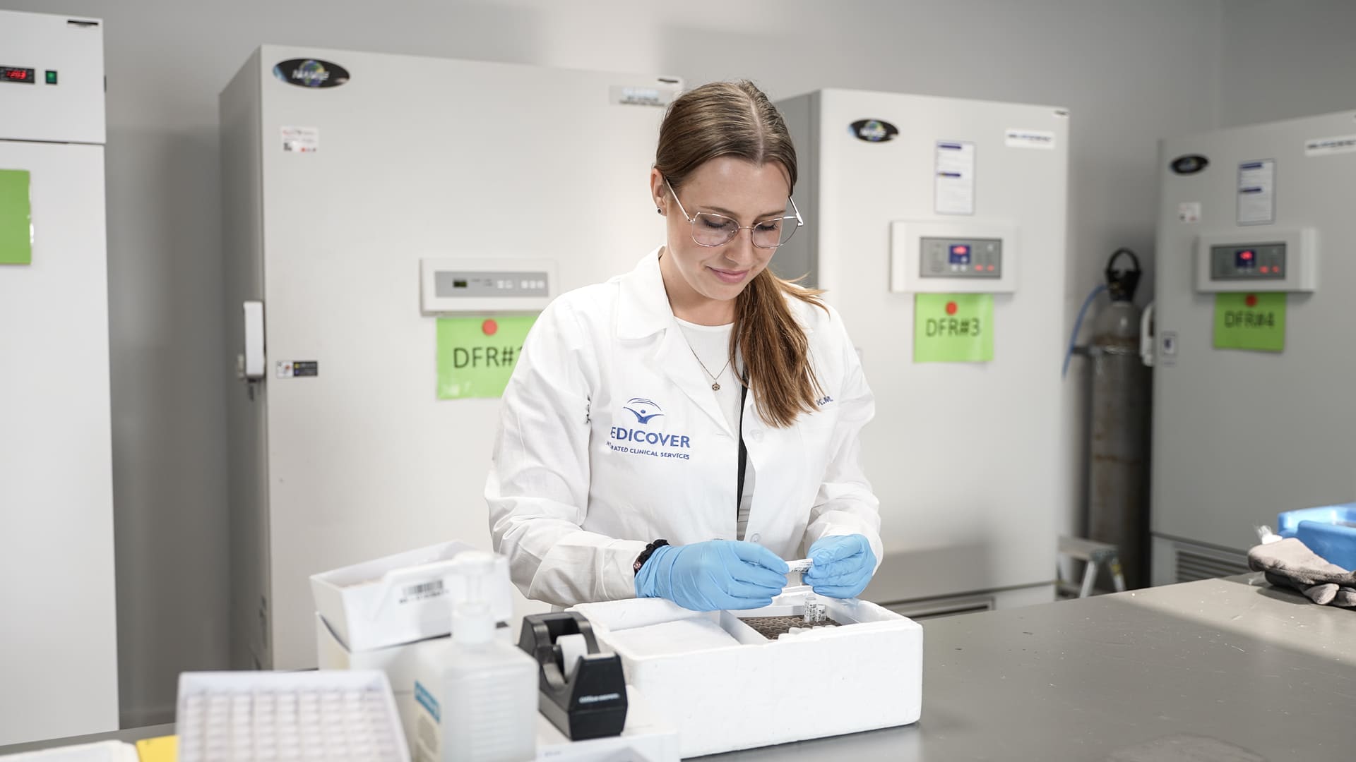 Discover functions of the laboratory sample management | Medicover MICS